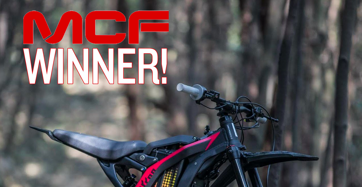 MCF Team Aid Auction - Sur-Ron Youth Bike Winner – Surron