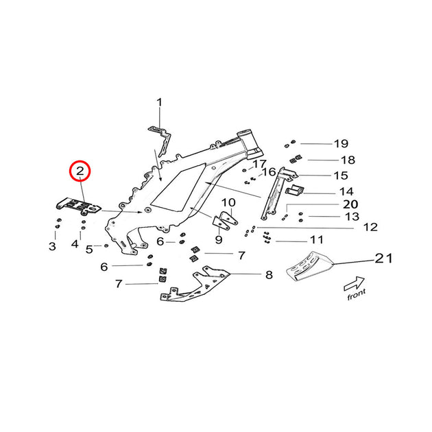 L1E Road Legal - Frame Metal Parts – Surron